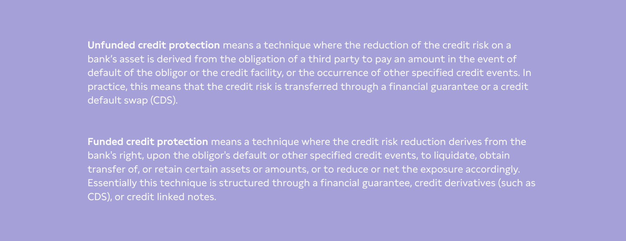 The EU Synthetic Securitisation Market: Key Concepts and Regulatory ...